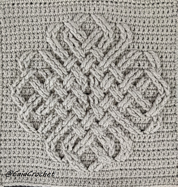 Ravelry: Shamrock Clover Square pattern by Caia CrochetCreations