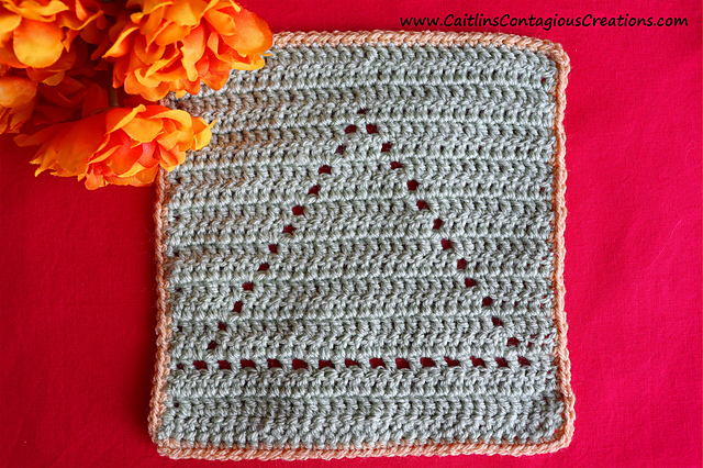 Ravelry: Triangle Shape Filet Square pattern by Caitlin's Contagious ...