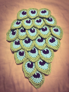 Ravelry: Baby Peacock Photo Prop pattern by Caitlin Cottrell