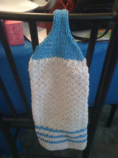 Ravelry: Calophi's Dishtowel to match Tardis Kitchen Set
