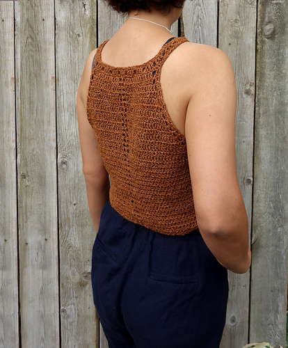 Ravelry: Terracotta Tank Top pattern by Camelia Mit