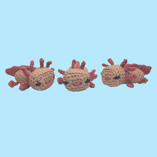 Ravelry: Minecraft Axolotl pattern by Camp Crochet