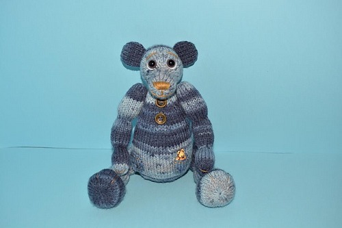 Ravelry: Jean The Denim Teddy Bear pattern by Candice Le Grange