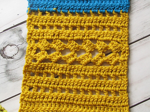 Ravelry: Color Block Scarf pattern by Canoe Mtn Designs