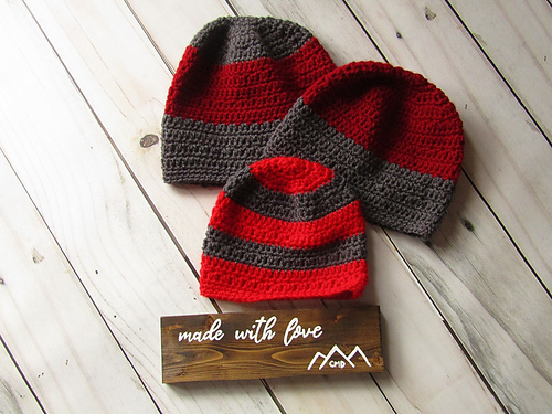 Ravelry: Quick & Easy Charity Hats pattern by Canoe Mtn Designs