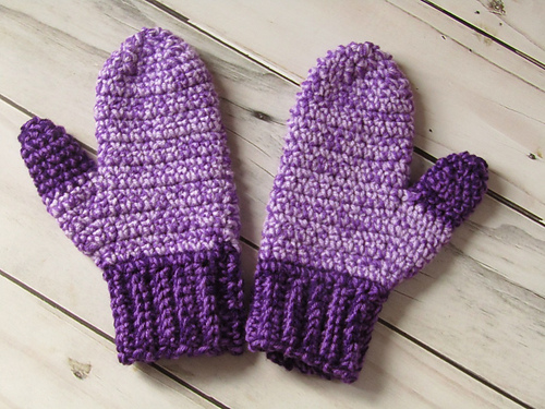 Ravelry: 2 Strand Mittens pattern by Canoe Mtn Designs