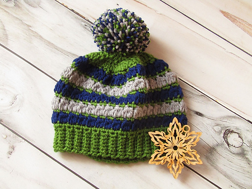 Ravelry: Striped Scrap Hats pattern by Canoe Mtn Designs