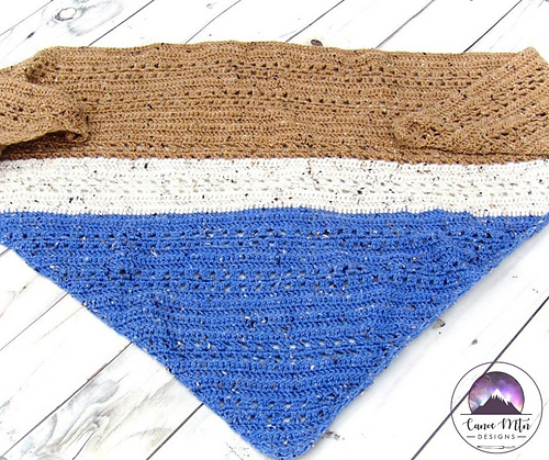 Ravelry: MM Alpaca Bottom Up Shawl pattern by Canoe Mtn Designs