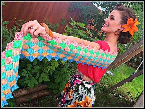 Ravelry: Port Royal Scarf pattern by Sarah Read