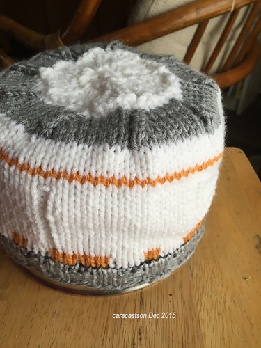 Ravelry: BB-8 Inspired Hat pattern by Cara Hicks