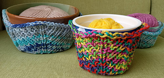 Ravelry: Ribbed Knit Bowl Cozy pattern by Cara Louise Reitbauer