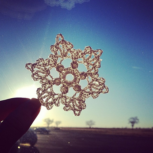 Ravelry: Christmas Snow Reflections Snowflake pattern by Cara Louise ...