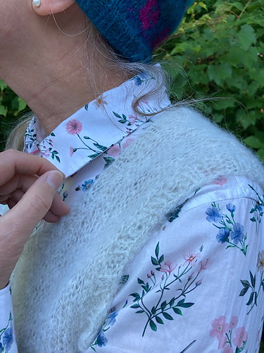 Ravelry: brushed fleece vest pattern by Carla Wolff