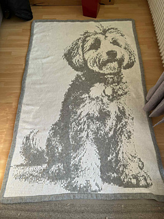 Ravelry: Overlay Mosaic "COCKAPOO DOG" pattern by Carmen Hernández Regalado