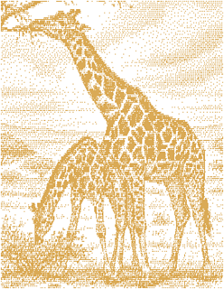 Ravelry: Overlay Mosaic "GIRAFFE 2" pattern by Carmen Hernández Regalado