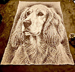 Ravelry: Overlay Mosaic "COCKER SPANIEL" pattern by Carmen Hernández ...