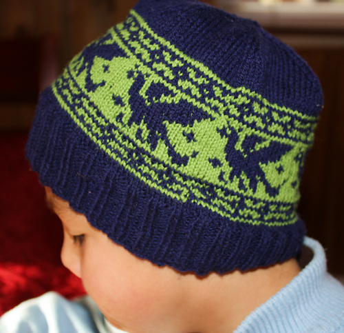 Ravelry: Red Dragon Beanie pattern by Sandra Jäger