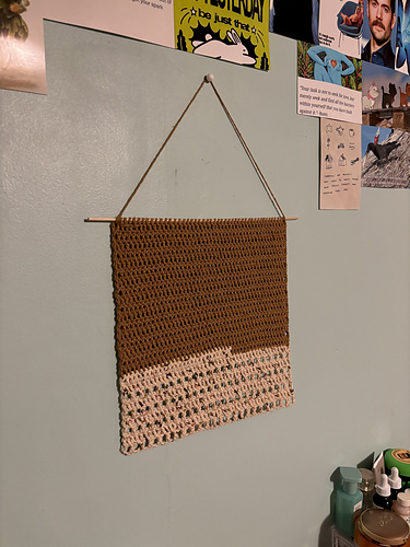 Ravelry: Scrap Yarn Jewelry Organizer pattern by Caroline O'Leary