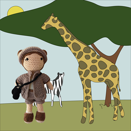 Ravelry: Carolientje Safari Outfit pattern by Tessa van Riet-Ernst