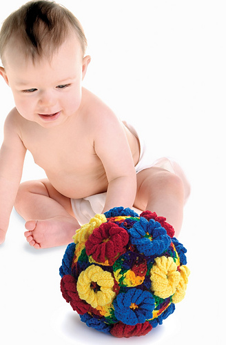 Ravelry: Flower Grab Ball pattern by Darla J. Fanton
