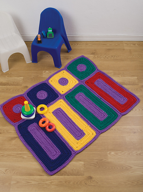 Ravelry: The I's Have It Play Mat pattern by Nirmal Khalsa