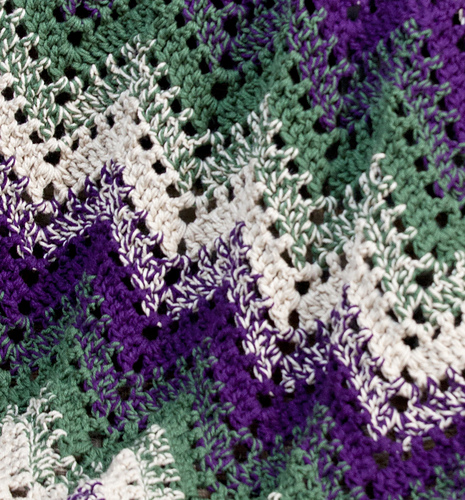 Ravelry: Woodland Waves Afghan pattern by Carrie Carpenter