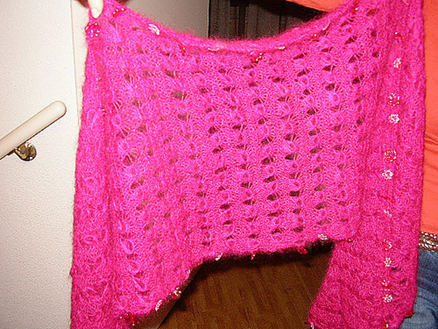 Ravelry: Carrieonknitting's Kidsilk Haze Shawl