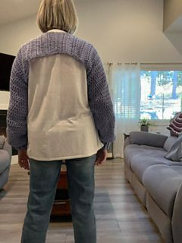 Ravelry: Samantha Sleeves Shrug pattern by Pam Carr