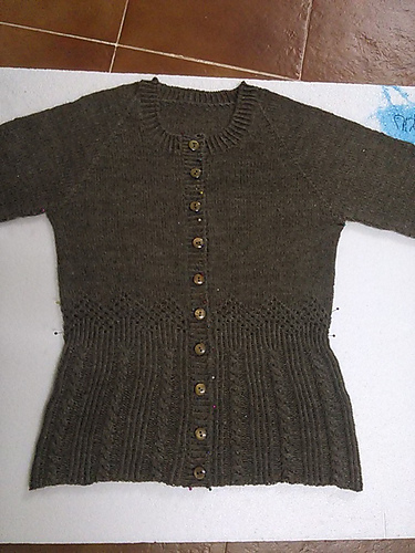 Ravelry: Cartucha's Matomoko Cardigan #2/2014 - test knit