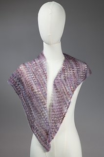 Ravelry: Simple Lace Asymmetrical Scarf pattern by Shannon Dunbabin
