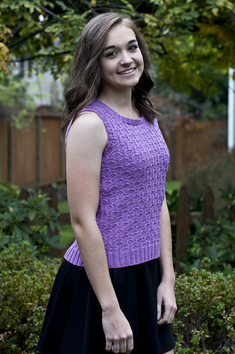 Ravelry: Textured Sleeveless Shell pattern by Melissa Leapman