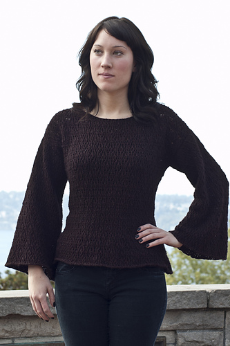 Ravelry: Espresso Pullover pattern by Jamie Besel