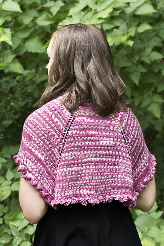 Ravelry: Shawl With Ruffle pattern by Shannon Dunbabin