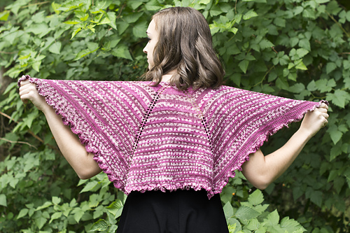 Ravelry: Shawl With Ruffle pattern by Shannon Dunbabin