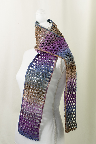 Ravelry: Lace Lattice Scarf pattern by Kristen Stoltzfus
