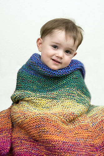 Ravelry: Shading Rainbow Blanket pattern by Shannon Dunbabin