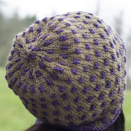Ravelry: Two Color Weave Hat pattern by Cheryl Beckerich