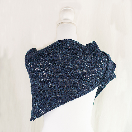 Ravelry: Mood Indigo Shawl pattern by Shannon Dunbabin