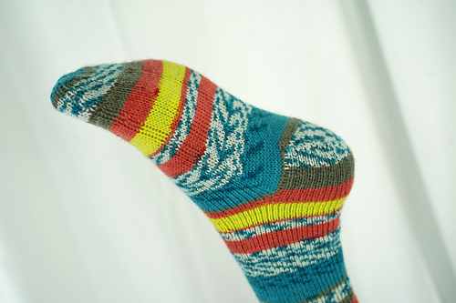 Ravelry: Simple Printed Socks pattern by Cascade Yarns® Design Team