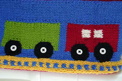 Ravelry: Train Blanket pattern by Amy Bahrt