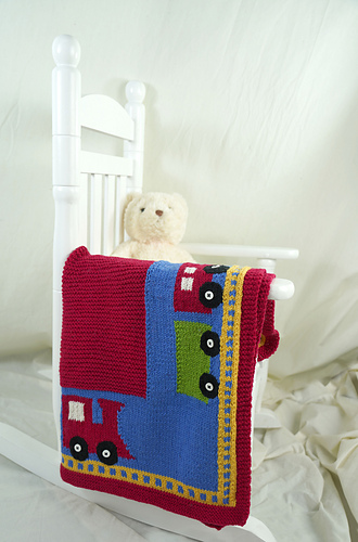 Ravelry: Train Blanket pattern by Amy Bahrt