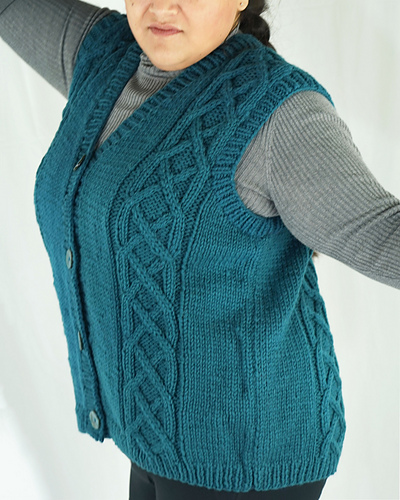 Ravelry: Parker Vest pattern by Melissa Leapman