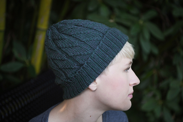 Ravelry: Spiral Twist Hat pattern by Shannon Dunbabin