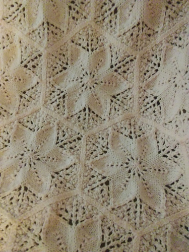 Ravelry: Mountain Laurel Counterpane Blanket pattern by Kim Brody Salazar