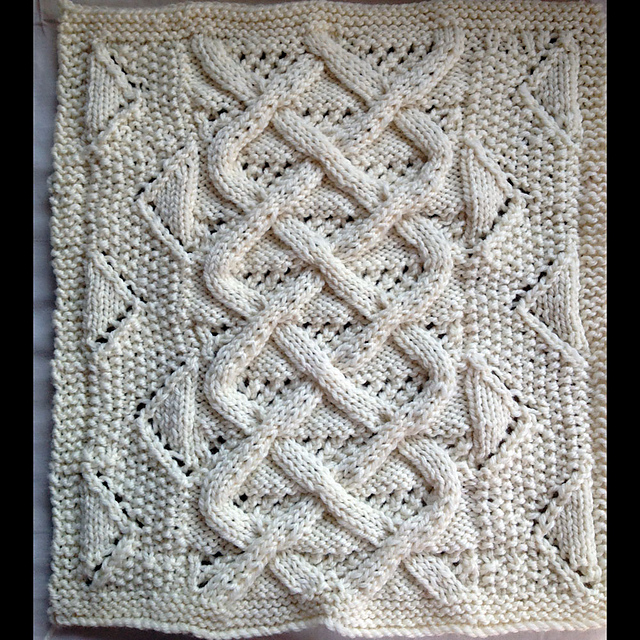 Ravelry: Castafiore2's My Great American Aran Afghan