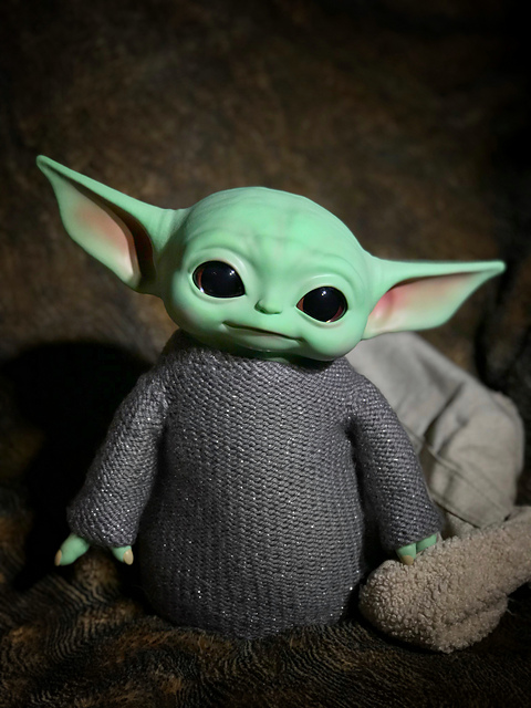 Ravelry: Chainmail Shirt for Grogu pattern by Lauren Castle