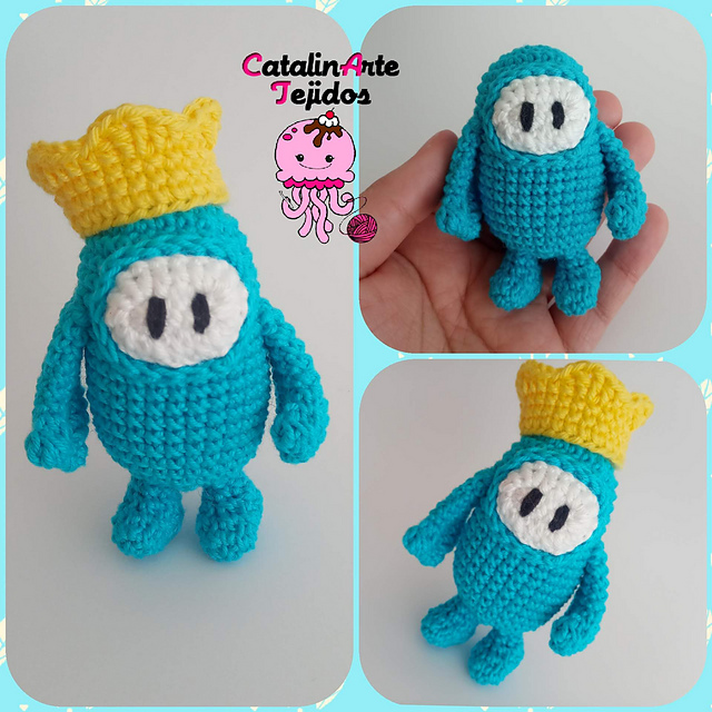 Ravelry: Fall guys amigurumi pattern by catalinarte tejidos