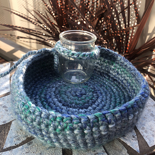 Ravelry: Crocheted Yarn Bowl pattern by Andrew Kite