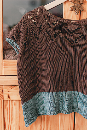 Ravelry: Wildlane Top pattern by Catherine Li-Abrams