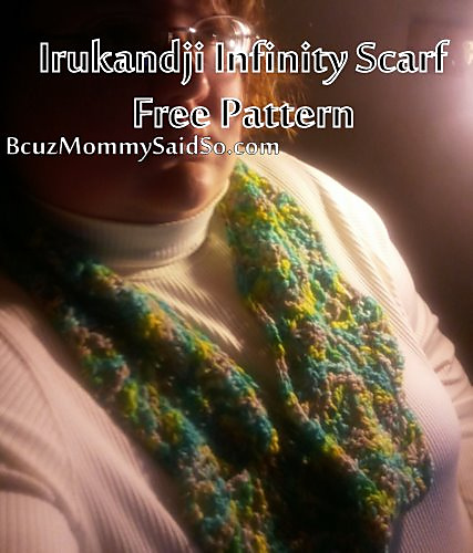 Ravelry: Irukandji Infinity Scarf pattern by Catrina Usher